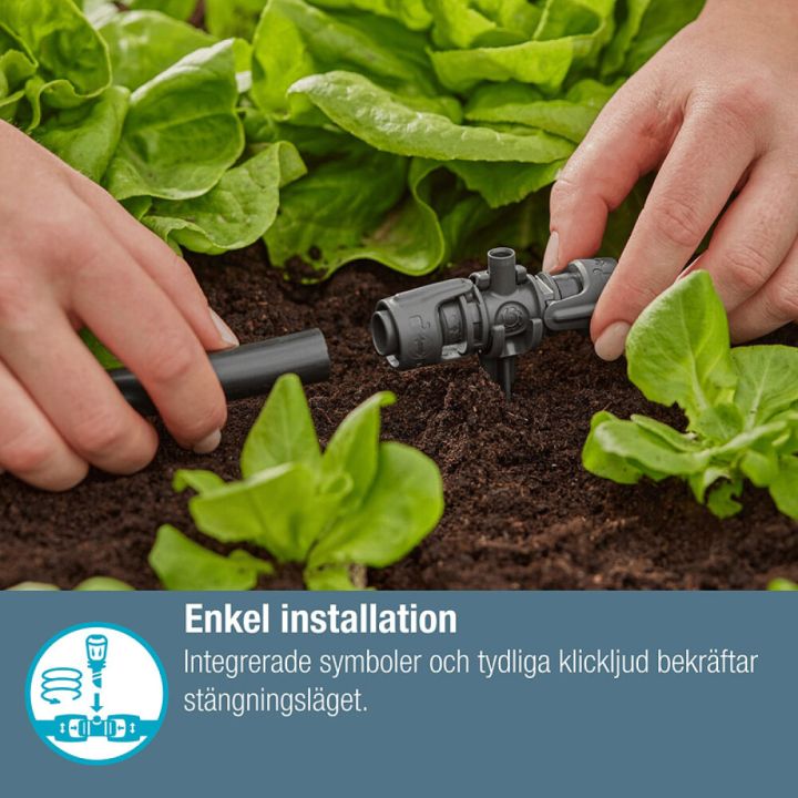 T-KOBLING GARDENA MICRO-DRIP-SYSTEM FESTE 1/2" 5PK | BAUHAUS