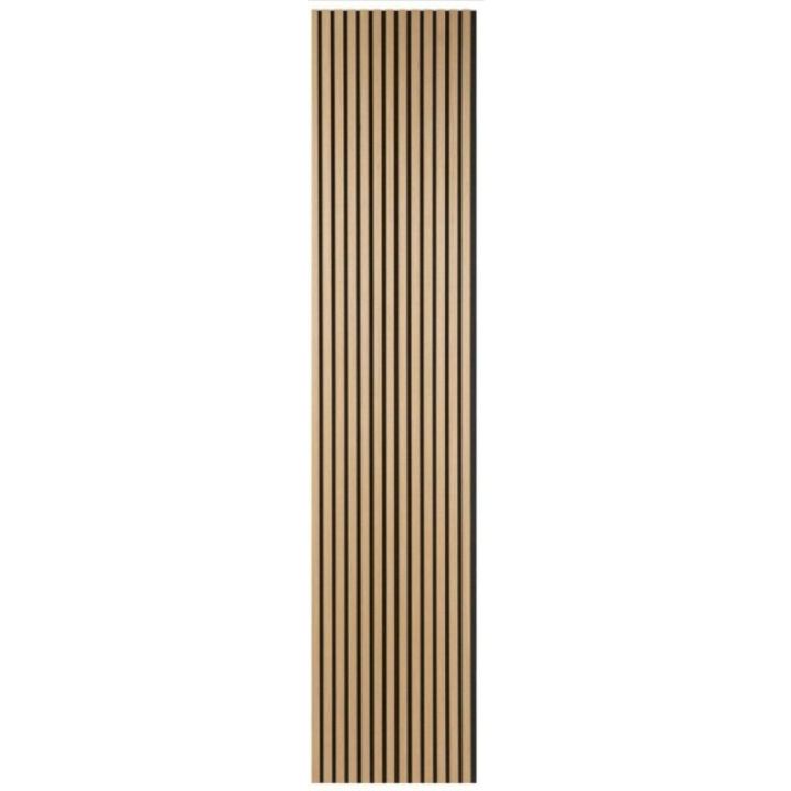 AKUSTIKKPANEL LYS EIK 18X520X2440MM | BAUHAUS