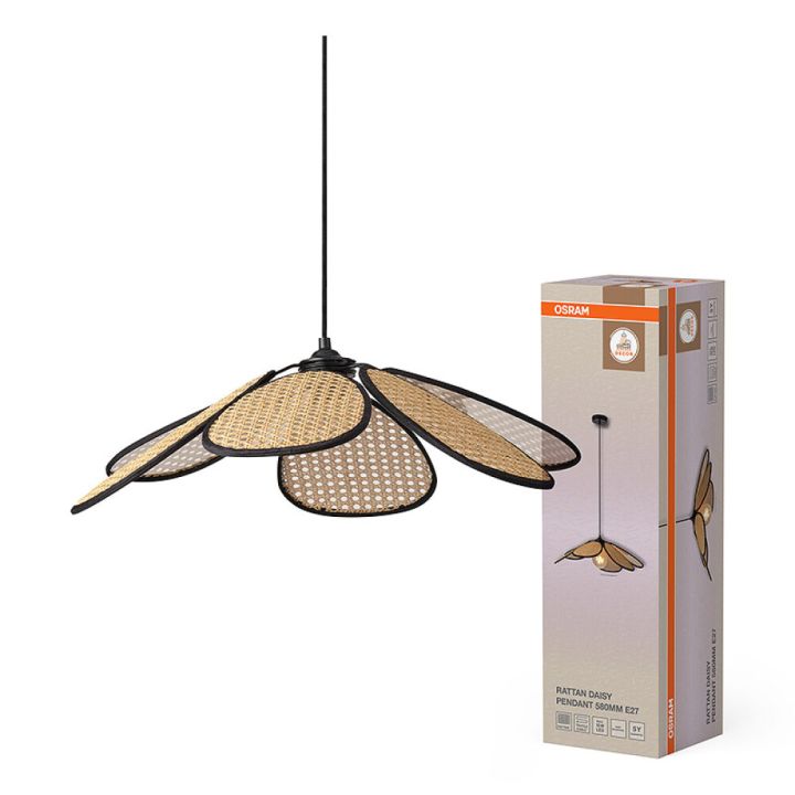 PENDELLAMPE OSRAM DAISY 58CM ROTTING | BAUHAUS