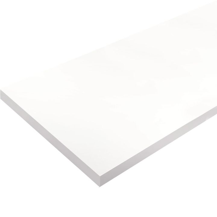 HYLLE HVIT MATT 16X500X1200MM | BAUHAUS