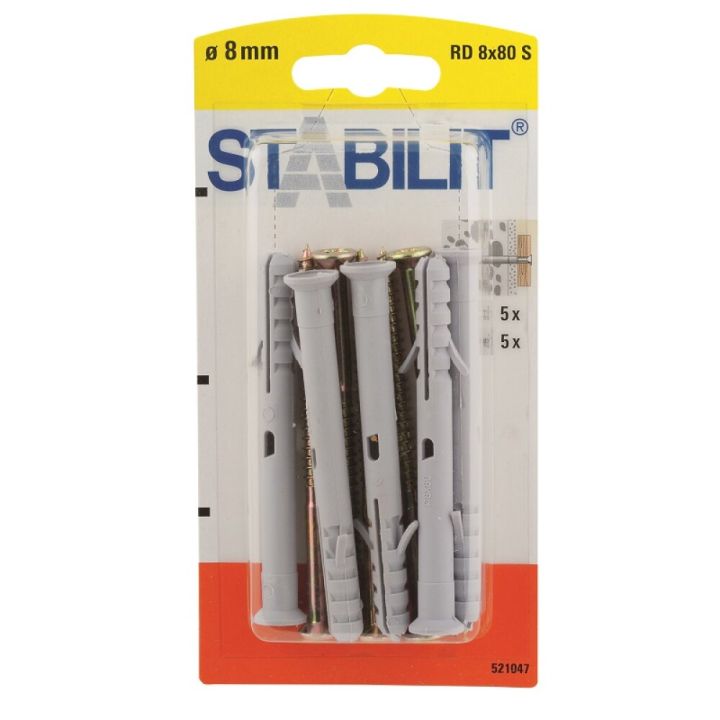 UNIVERSALPLUGG STABILIT 5,5X85CM 5STK | BAUHAUS