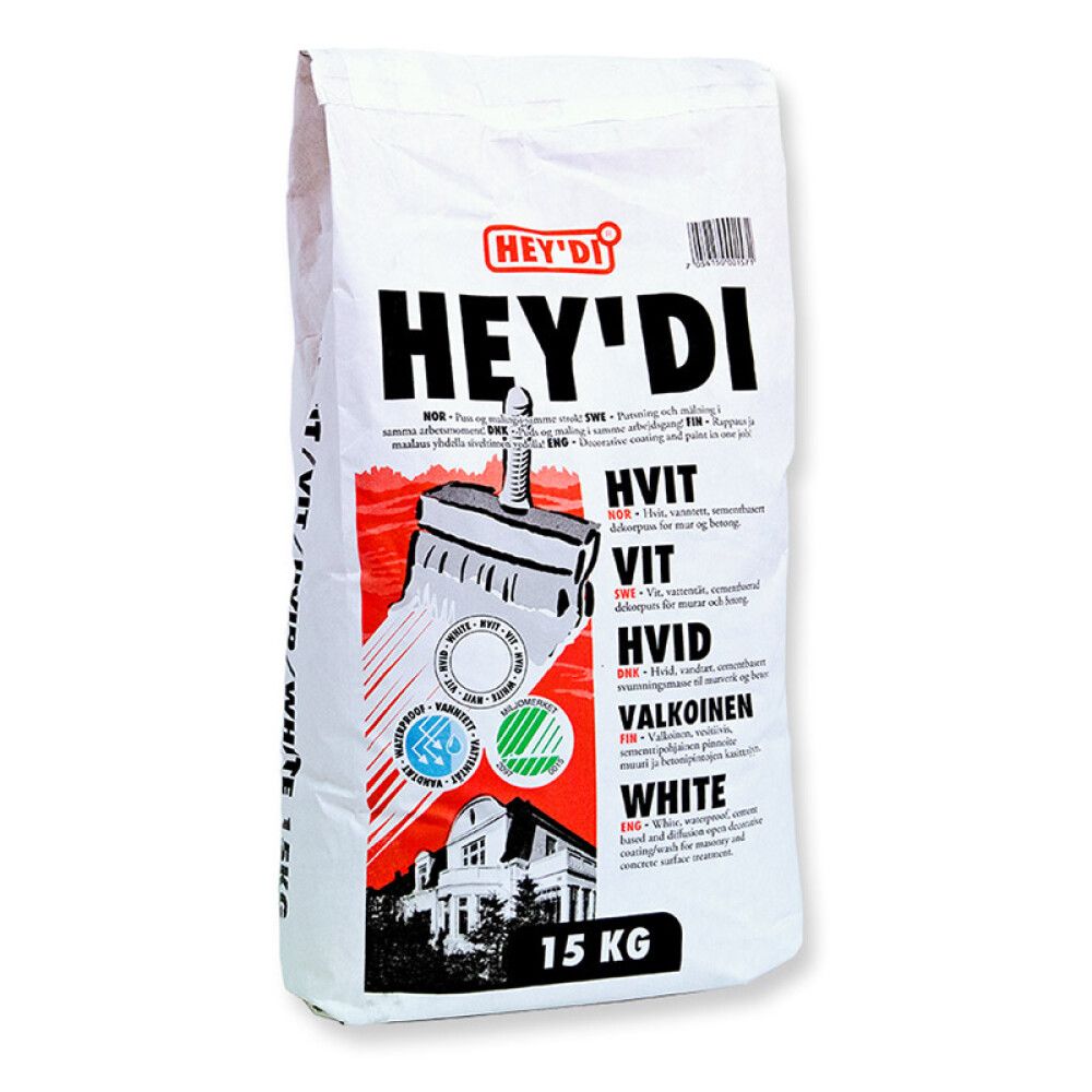 SLEMMING HEY'DI HVIT 15KG | BAUHAUS