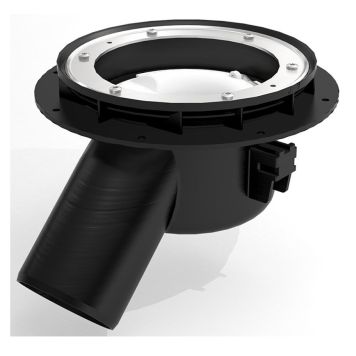 GULVSLUK PURUS JOTI KU-SLUK SKRÅUTLØP Ø75MM | BAUHAUS