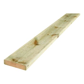 TERRASSEBORD MOELVEN IMPREGNERT FURU 21X95X5100MM | BAUHAUS